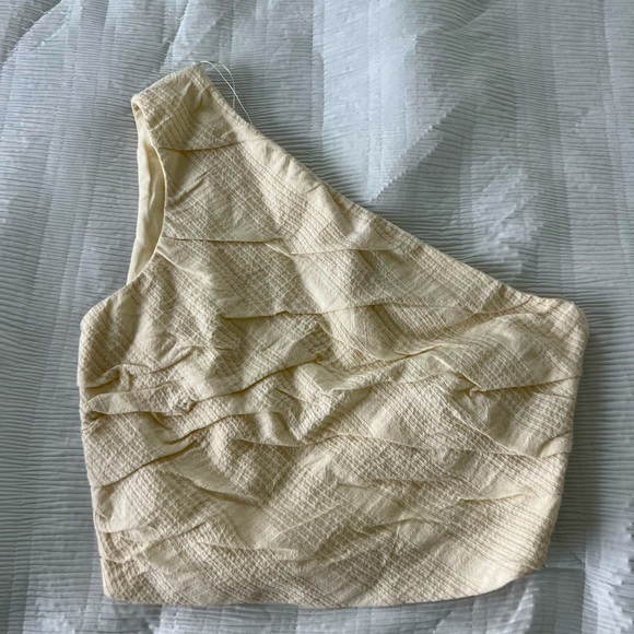 Zara | Tops | Zara One Shoulder Top | Poshmark